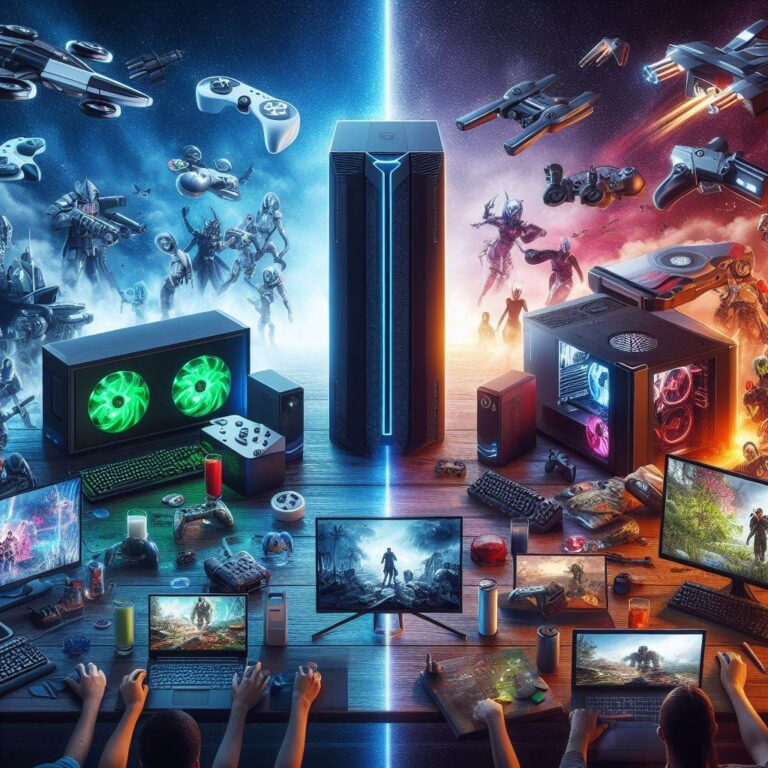 PCS vs. Consoles: Entendendo as Vantagens e Desvantagens - TecHard